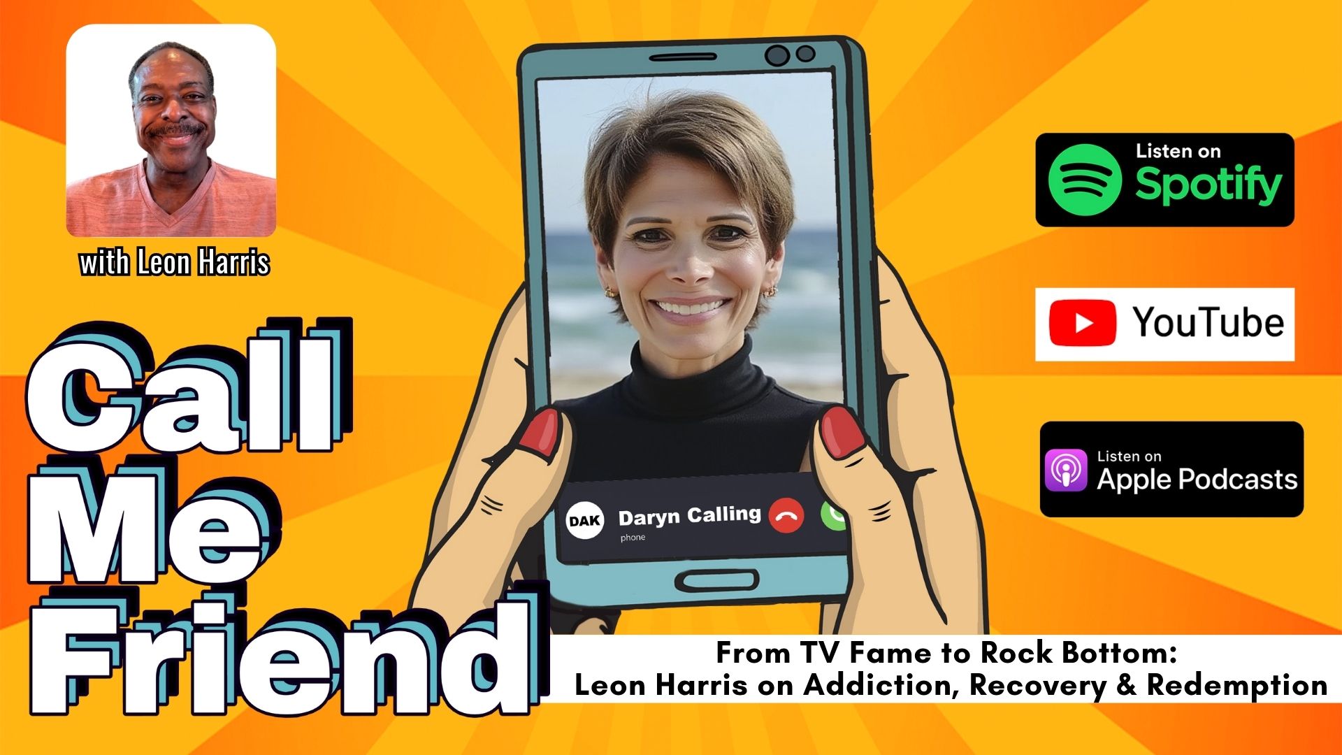 Ep 1: From TV Fame to Rock Bottom: Leon Harris on Addiction, Recovery ...